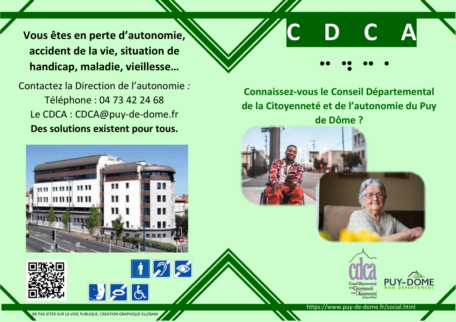 Le Conseil départemental de la Citoyenneté et de l'Autonomie (CDCA ...